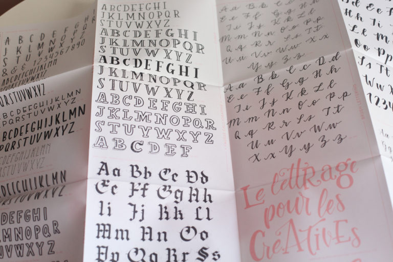 ~ Revue du livre "Le lettrage pour les créatives" de Tanja Cappell ...