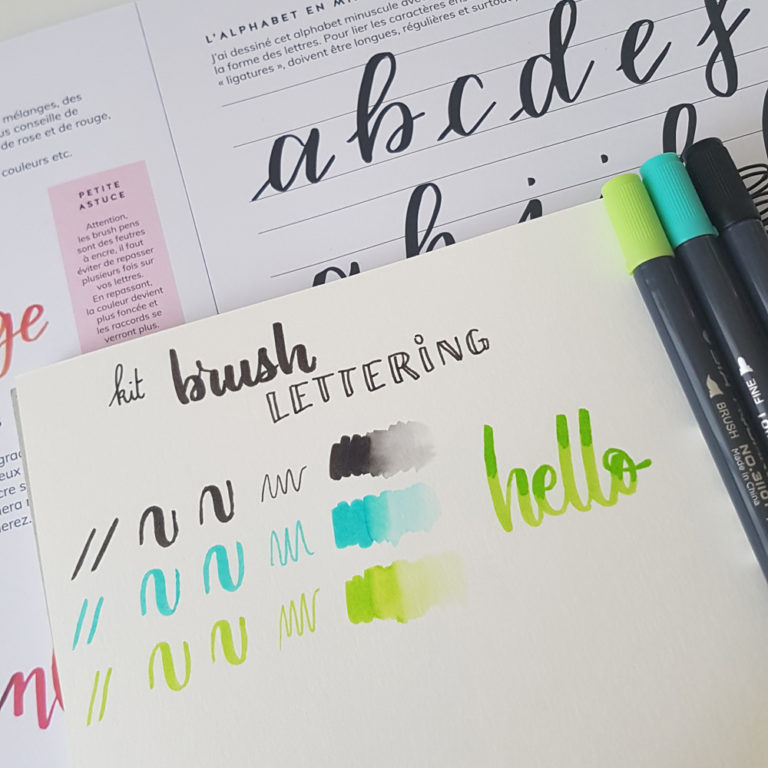 ~ 2 Kits de Brush Lettering Aladine et La Petite Epicerie, mon avis ...