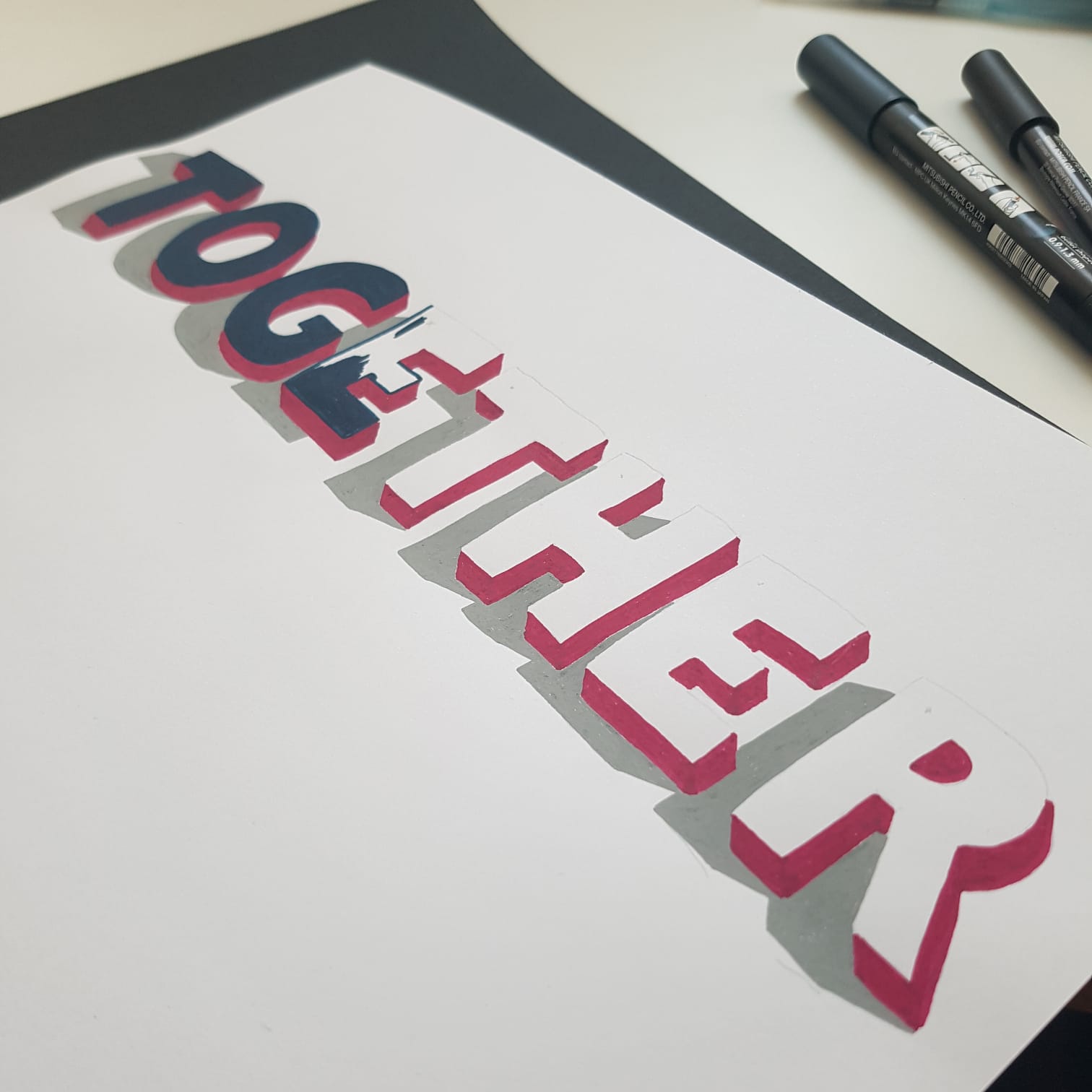 ~ Mon avis sur le workshop Lettering 3D de Tarwane ~ - Lettering Créatif